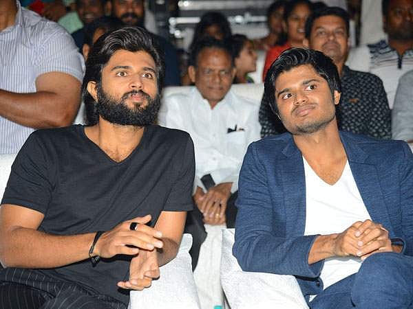 Vijay Devarakonda gives emotional speech at brother Anand's Dorasani ...