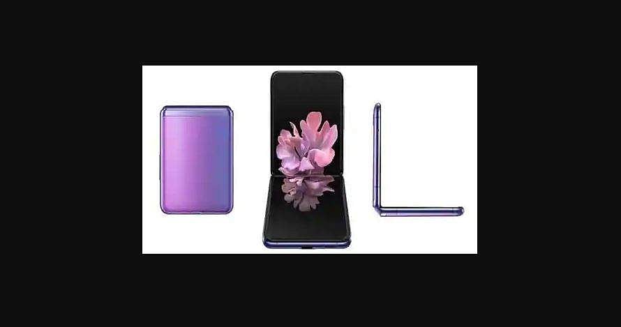 Leaked Galaxy Z Flip: Is this what Samsung's foldable clamshell phone ...