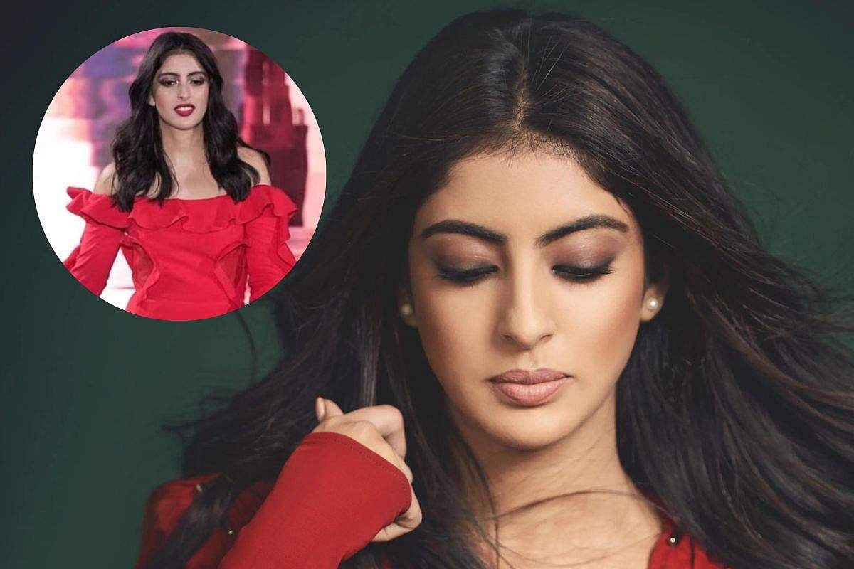 Navya Naveli Nanda exudes red-hot energy as she walks the ramp at L ...