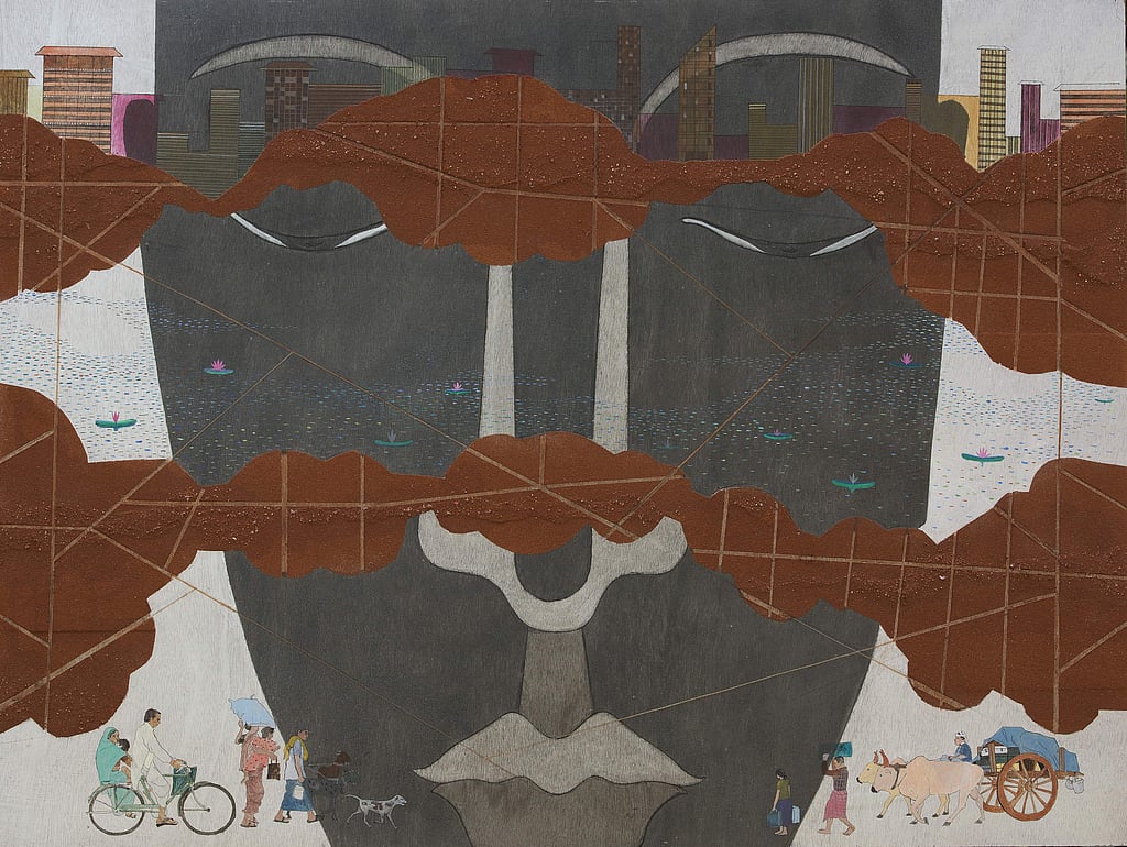 Hyderabadi artist Sudhakar Chippa’s exhibition Changing Terrains shows ...