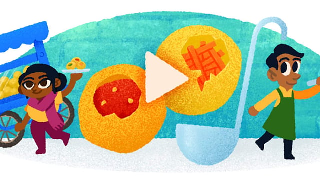 Google celebrates world record of pani puri with a game Doodle