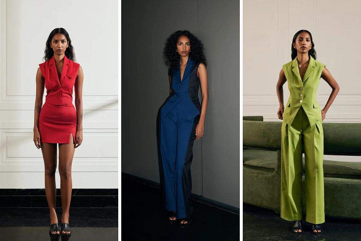 Modern Modisch: Qua's latest edit plays with sharp cuts and even ruffles