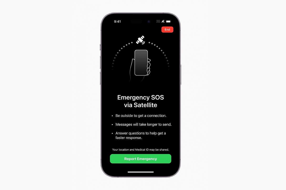 Apple's Emergency SOS via satellite saves family caught in wildfires